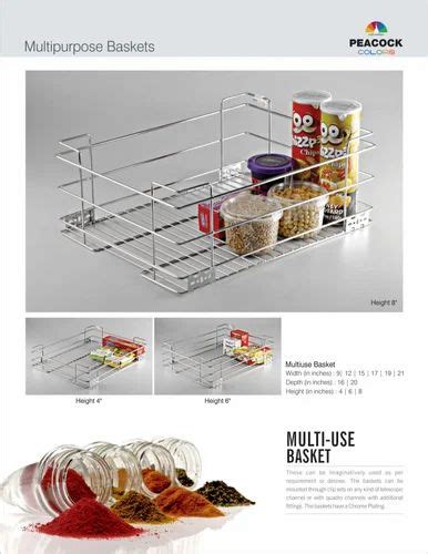 Stainless Steel Silver Peacock Wire Basket At Rs 300piece In