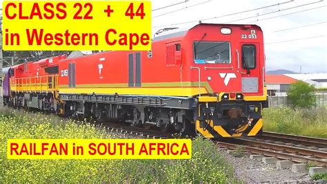 South African Class 22e Class 44 Prasa Test Train Train South