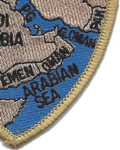 Operation Desert Storm Map Patch Arts Crafts And Sewing