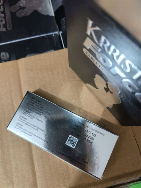 巔峰灰鑽krrista Force 西地那非 150 Mg 達泊西汀 60 Mg 助勃延時起效最快超長藥效長達24小時 台灣官網正品