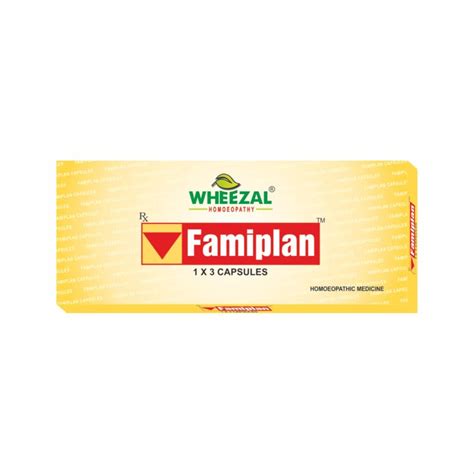 Famiplan Capsules Manufacturer Supplier From Dehradun