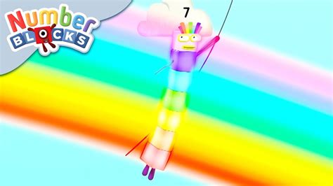 Numberblocks Seven Sings A Song 🎤 Learn To Count Youtube