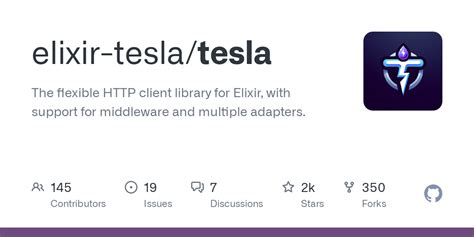 github elixir tesla tesla the flexible client library for