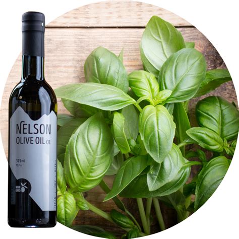Basil Infused Olive Oil For Salads Marinades And Cooking Nelson Olive