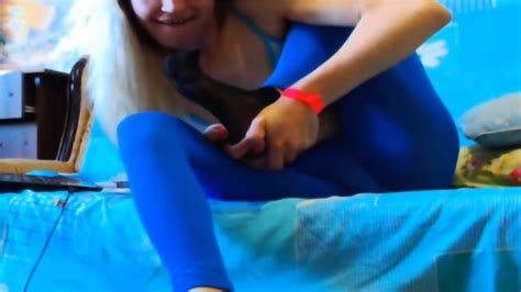 Blond In Legging And Abs Shoes Worships Her Feet Eporner