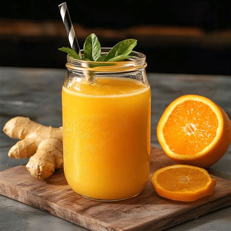 Boost Health With Orange Ginger Juice Recipe