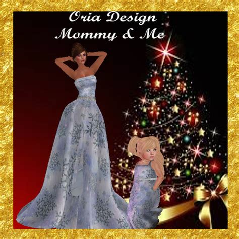 Second Life Marketplace Mommy And Me Adult Blue