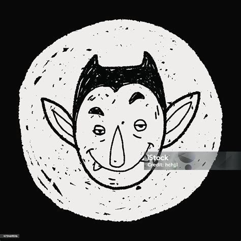 Vampire Doodle Stock Illustration Download Image Now 2015 Adult
