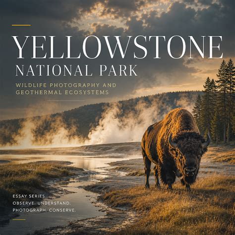 Yellowstone National Park Wildlife Photography