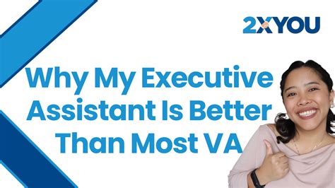 Why My Executive Assistant Is Better Than Most Va