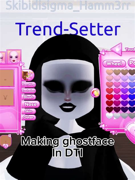 Making Ghostface In Dti Youtube