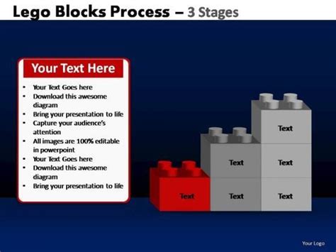 PowerPoint Layouts Company Lego Blocks Ppt Themes