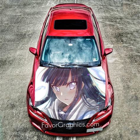 Hinata Hyuga Itasha Car Vinyl Hood Wrap Decal Sticker Favor Graphics