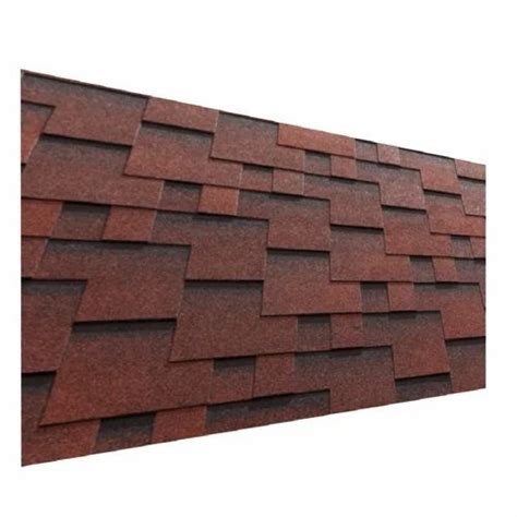 Cement Red Shading Roofing Shingles Thickness Of Tile 10 Mm At ₹ 100sq Ft In Alappuzha