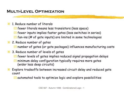 Ppt Multi Level Optimization Powerpoint Presentation Free Download