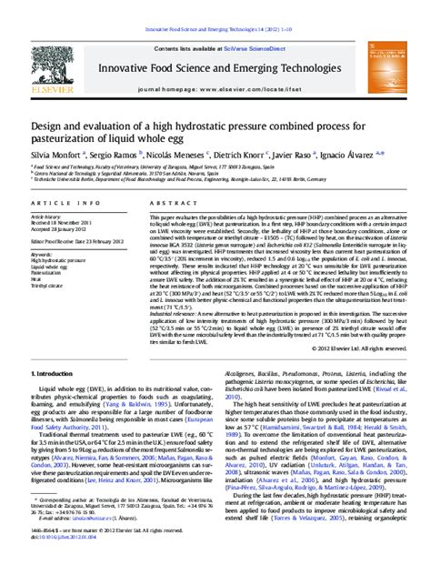Pdf Design And Evaluation Of A High Hydrostatic Pressure Combined