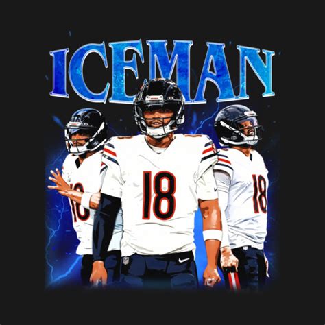 Caleb Williams Iceman Chicago Bears 2025 Vintage Caleb Williams T