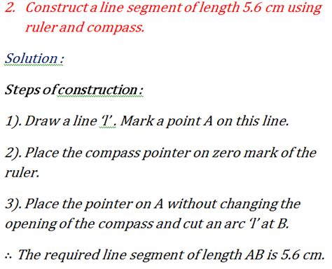 Practical Geometry Solutions Exercise 142 Ncert Class 6 Maths Maths Glow