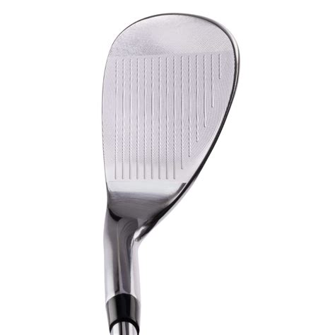 Wedge Milled Face Detail In Silver Finish