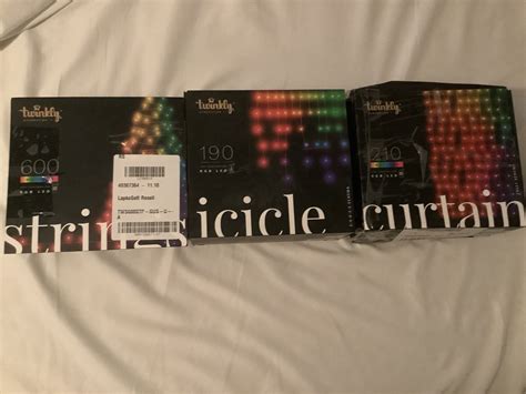 Twinkly Strings App Controlled Smart Led Christmas Lights 600 Multicolor Used 8056326673147 Ebay