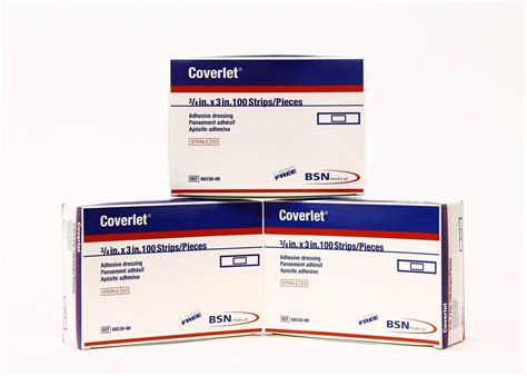 Coverlet Latex Free Adhesive Dressings Strips Bandages 1