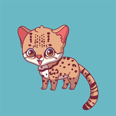 Margay Character Vectors And Illustrations For Free Download