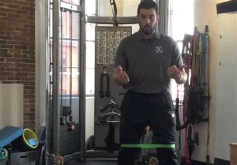 Band Assisted Squat Specht Physical Therapy