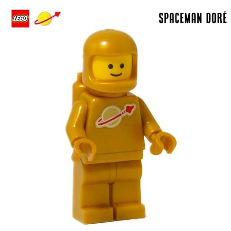 Minifigure Lego® Classic Space Spaceman Doré Super Briques