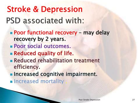 Post Stroke Depression Pptx