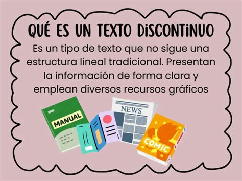 Textos Discontinuos Qué Son Características Tipos Y Ejemplos