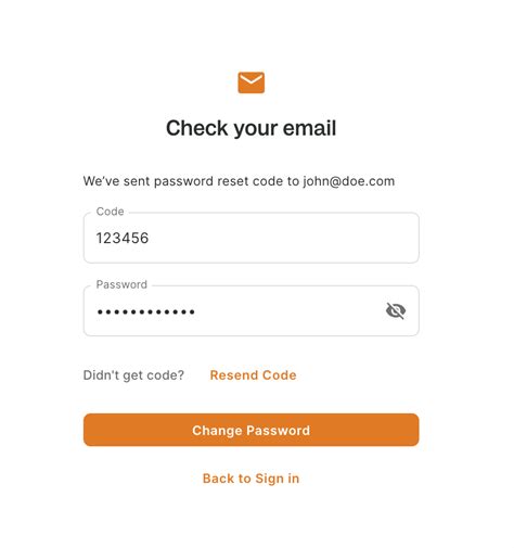 Reset Password Gena User Manual