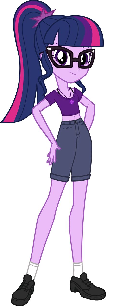 3119844 Safe Artist Edy January Edit Vector Edit Sci Twi Twilight Sparkle Human