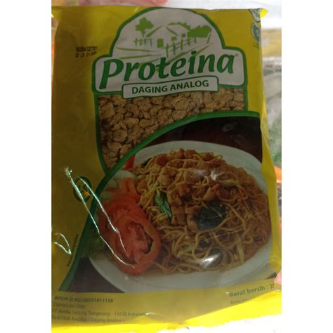 Jual Proteina Daging Analog 250gram Shopee Indonesia
