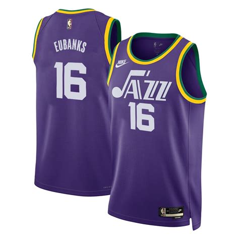 Drew Eubanks Utah Jazz Jersey Classic Edition Animefansite