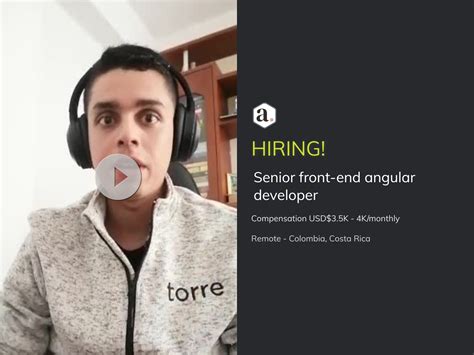 Senior Front End Angular Developer At Adoreal Torre