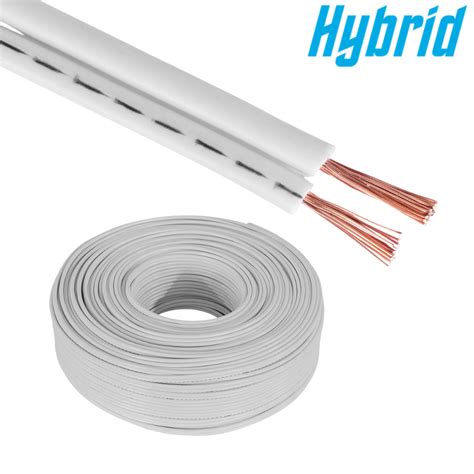 Twin Cable 10mm Rip Cord Roll 100m White Triptiek Computers And Sound