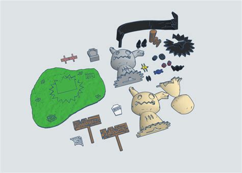 3d File Mimikyu Halloween 🎃 ・3d Printable Model To Download・cults