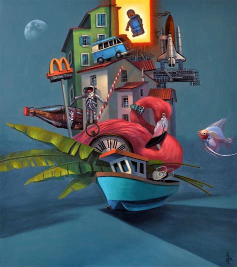 W Odpowiedniej Odległości Paweł Oleszkiewicz Akryl Art In House Dom Aukcyjny