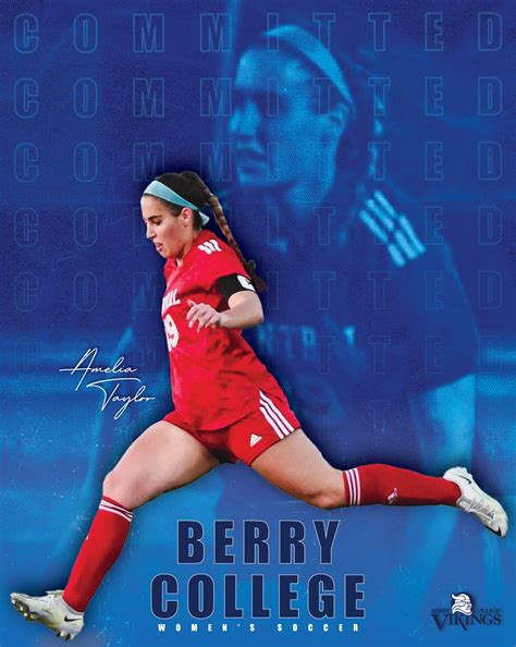 College Commitment Announcement Graphic Customized And Made To Order