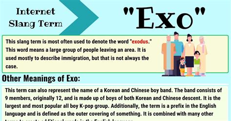 Exo Meaning What Does The Term EXO Mean And Stand For 7ESL