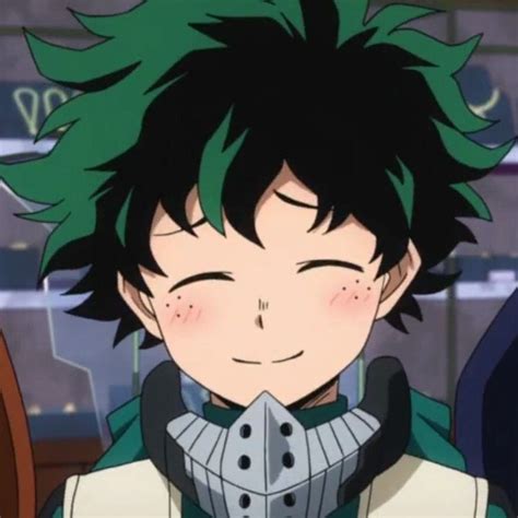 Smile Anime Guys Anime Deku Boku No Hero