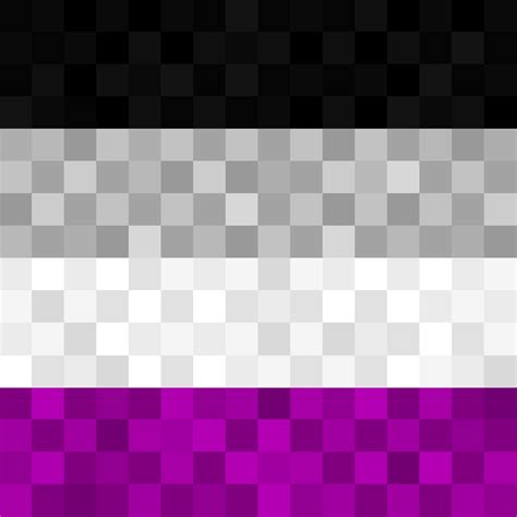 Minecraft Themed Pride Flags Aromantic Asexual Requests Are Closed