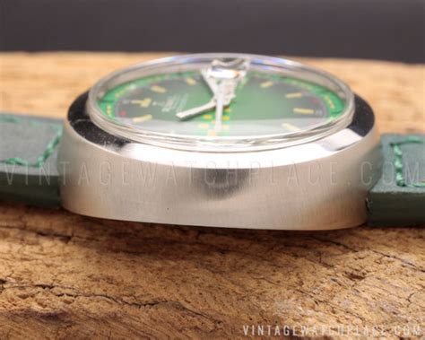 New Old Stock 70s Very Rare Ruwal Automatic Vintage Watch Big And Eye Catching All Stainless