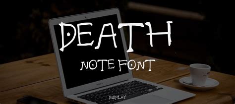 Death Note Font Download Free Fontdownload