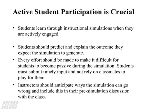 Simulation Powerpoint Lecture Notes Ppt