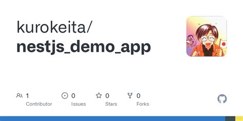 GitHub Kurokeita Nestjs Demo App