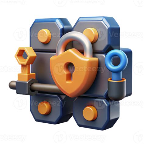 Cybersecurity System Data Protection Encryption 56411727 Png