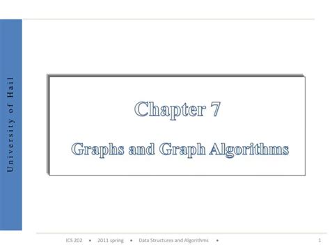 Ppt Chapter 7 Graphs And Graph Algorithms Powerpoint Presentation