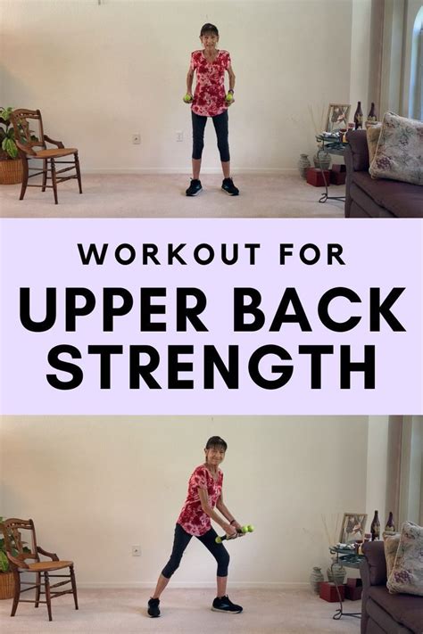 Upper Back Exercises For Seniors Fitness With Cindy Upper Back