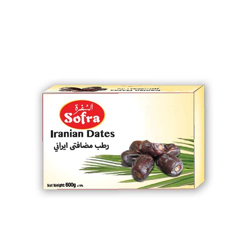 Sofra Iranian Dates Asian Foods Cork